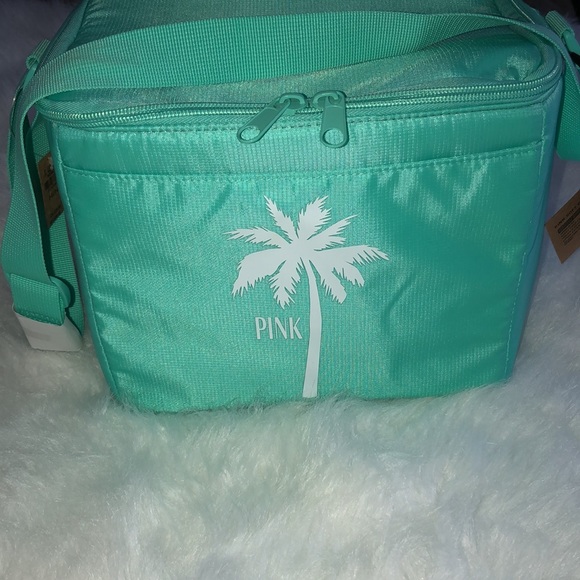PINK Victoria's Secret | Bags | Pink Soft Insulated Cooler 9x8 Inches ...